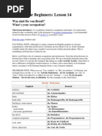 Goethe A1 German Syllabus | PDF