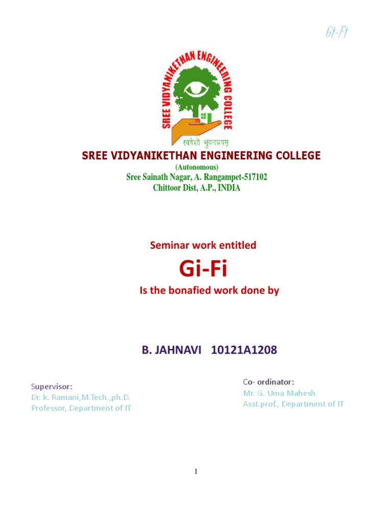 GIFI | PDF | Ultra Wideband | Duplex (Telecommunications)