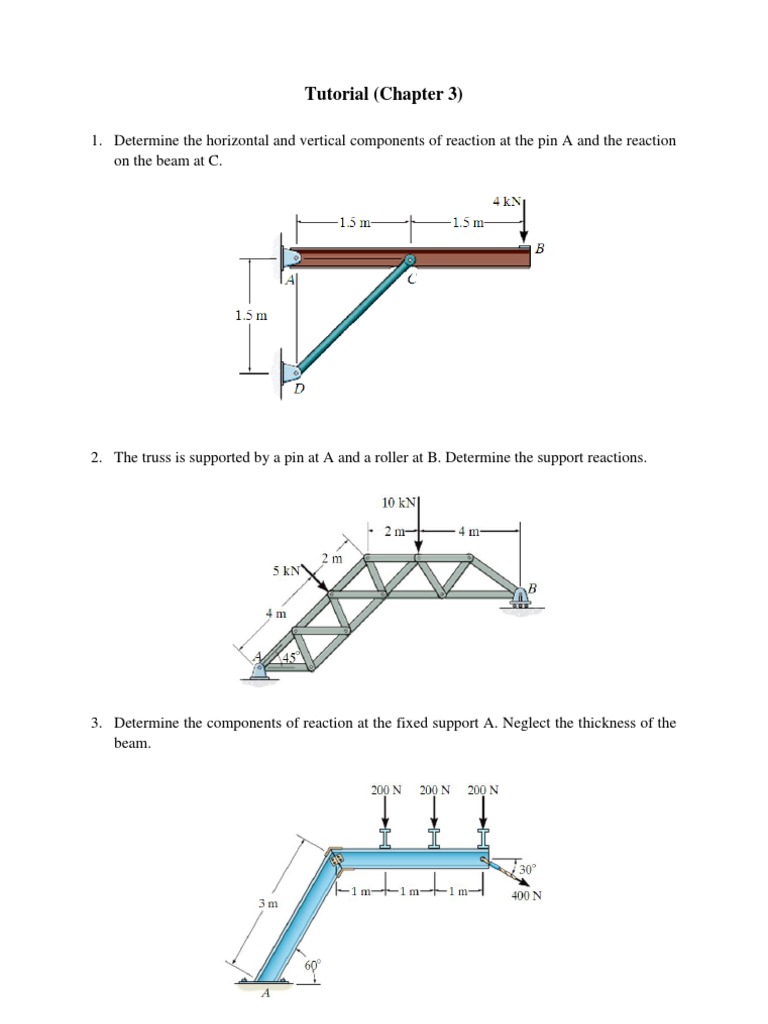 Tutorial Chapter 3 Static | PDF