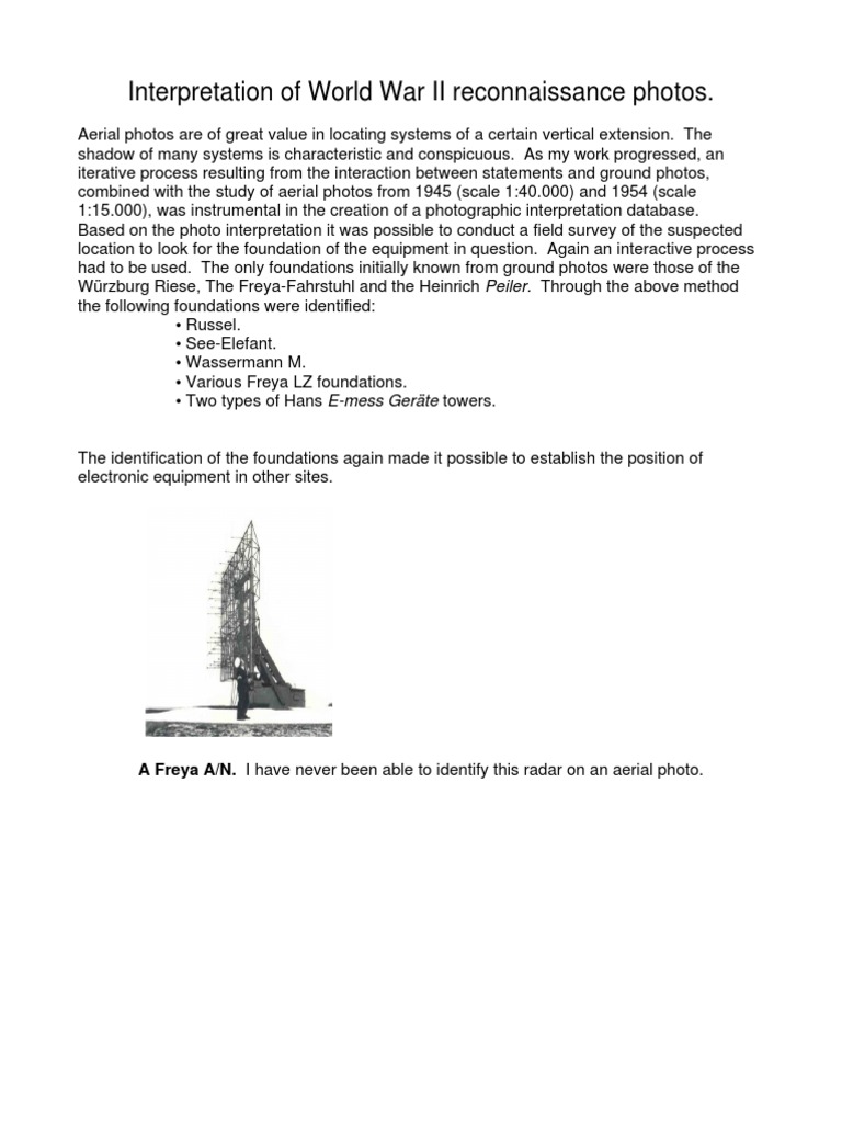 Photo Interpretation 2 | PDF