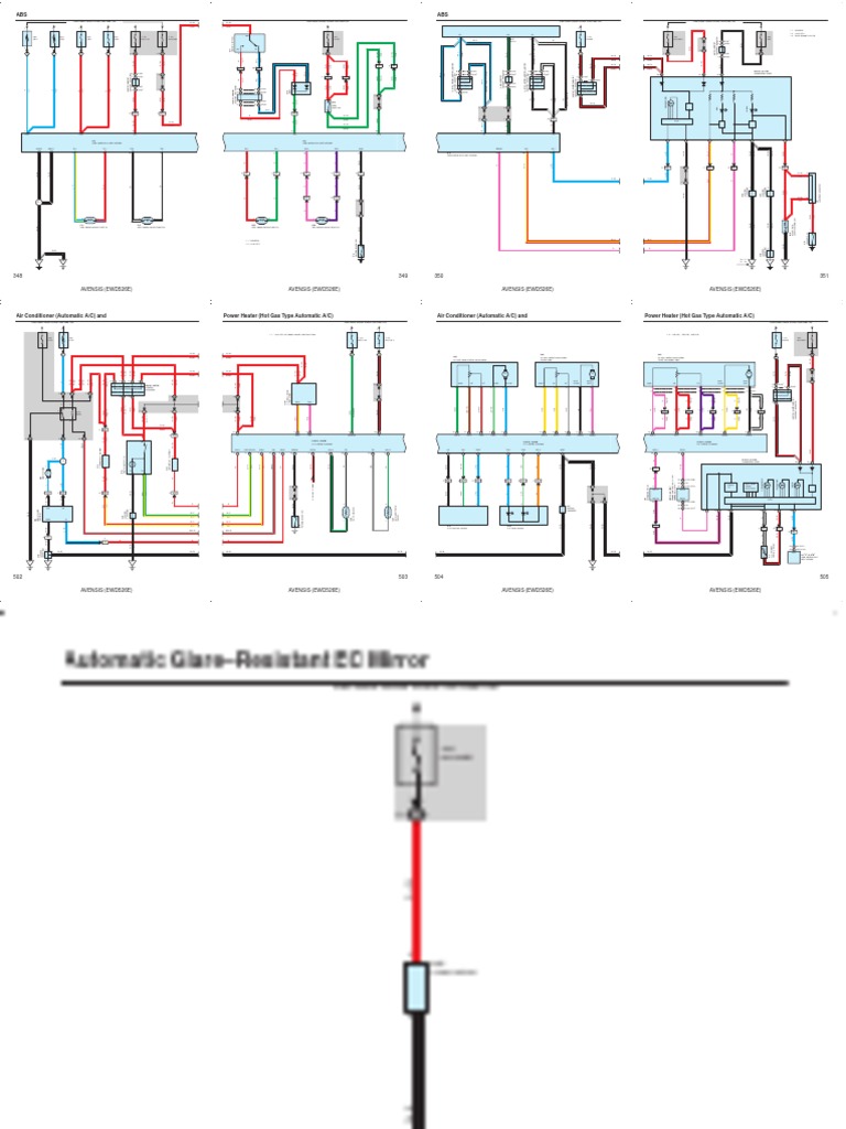 System Circuits | PDF | Anti Lock Braking System | Vehicle Parts