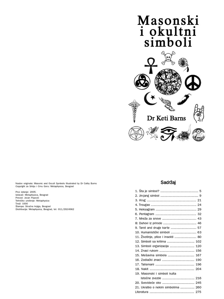 Masonski I Okultni Simboli | PDF