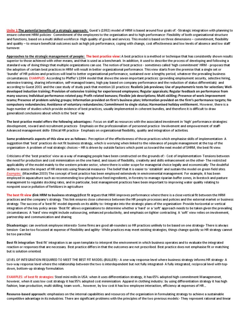 Summary of HR Mariam | PDF | Competence (Human Resources) | Human Resources