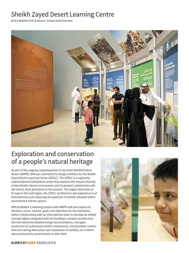 Sheikh Zayed Desert Learning Centre | PDF