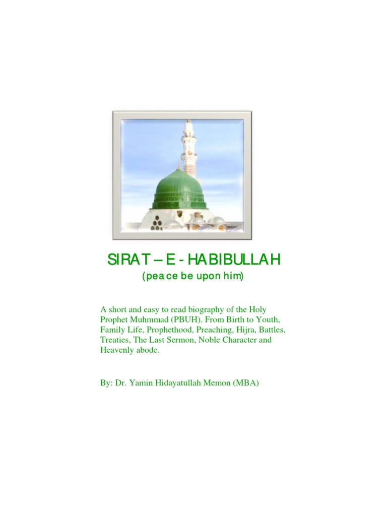 Sirat of Prophet Muhammed PBUH | PDF | Medina | Muhammad