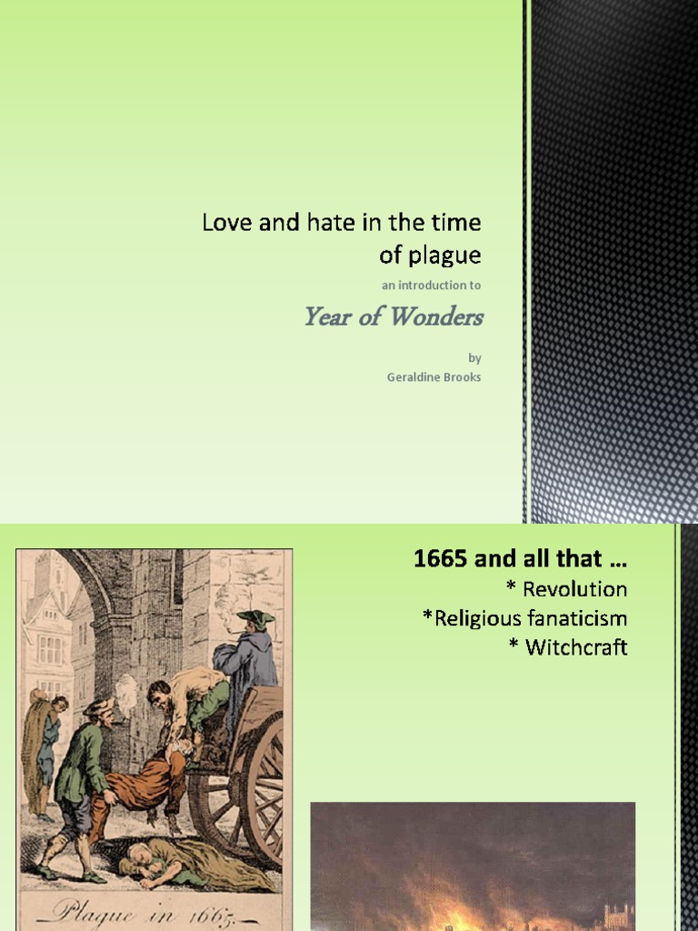 Year of Wonders: An Introduction To | PDF