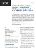 Clasificacion CEAP IVC.pdf | Venas varicosas | Edema