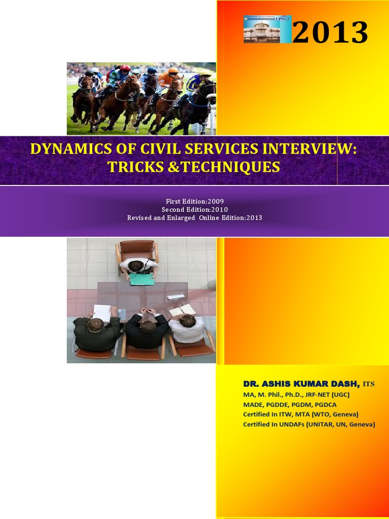 Civil Services Interview Guide | PDF | Government Of India | Government