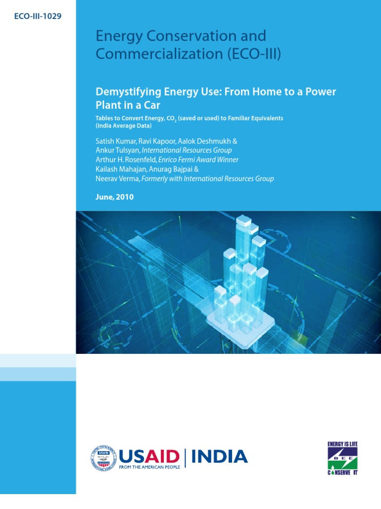 Demystifying Energy Use-Energy Equivalence Matrix | PDF | Science ...