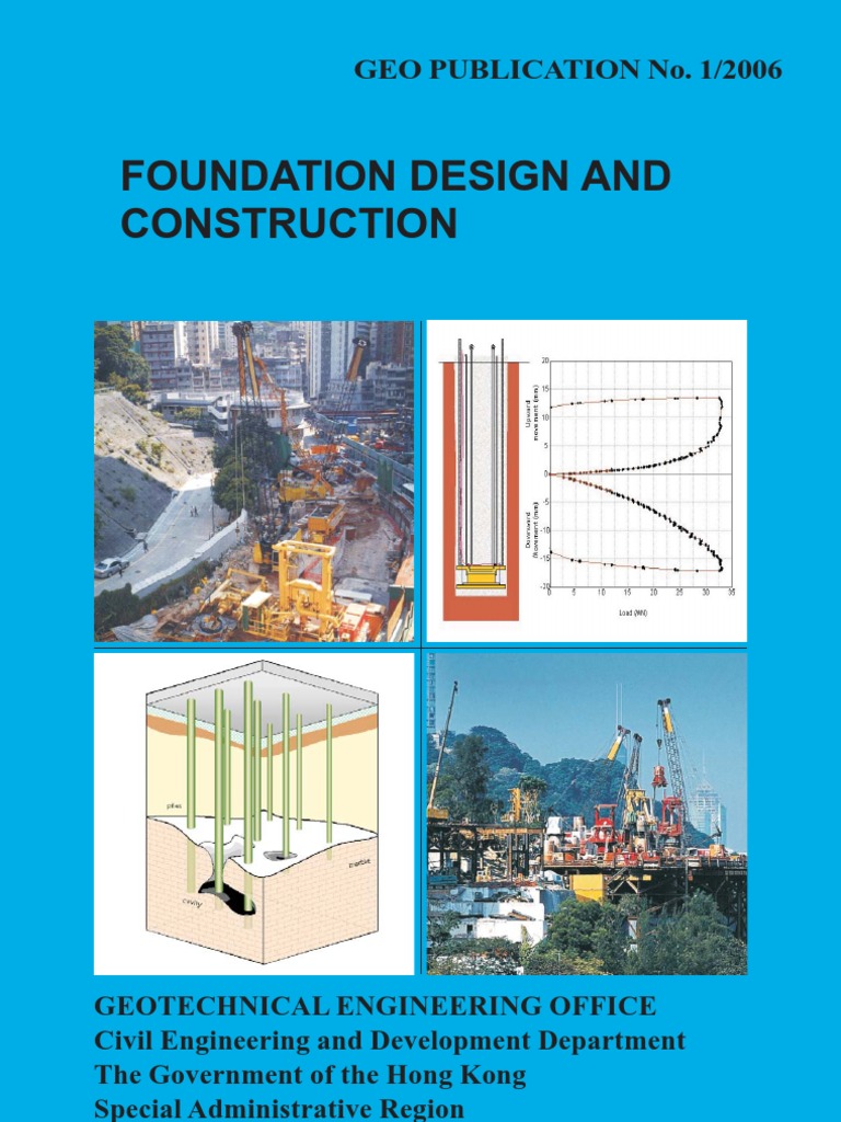 Foundation Design and Construction Book | PDF | Deep Foundation | Buckling