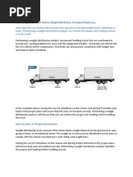 Center of Balance Determination Guide | PDF | Cargo | Axle