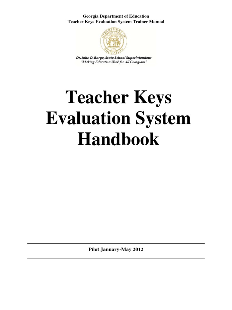 Teachers Hand Book | PDF