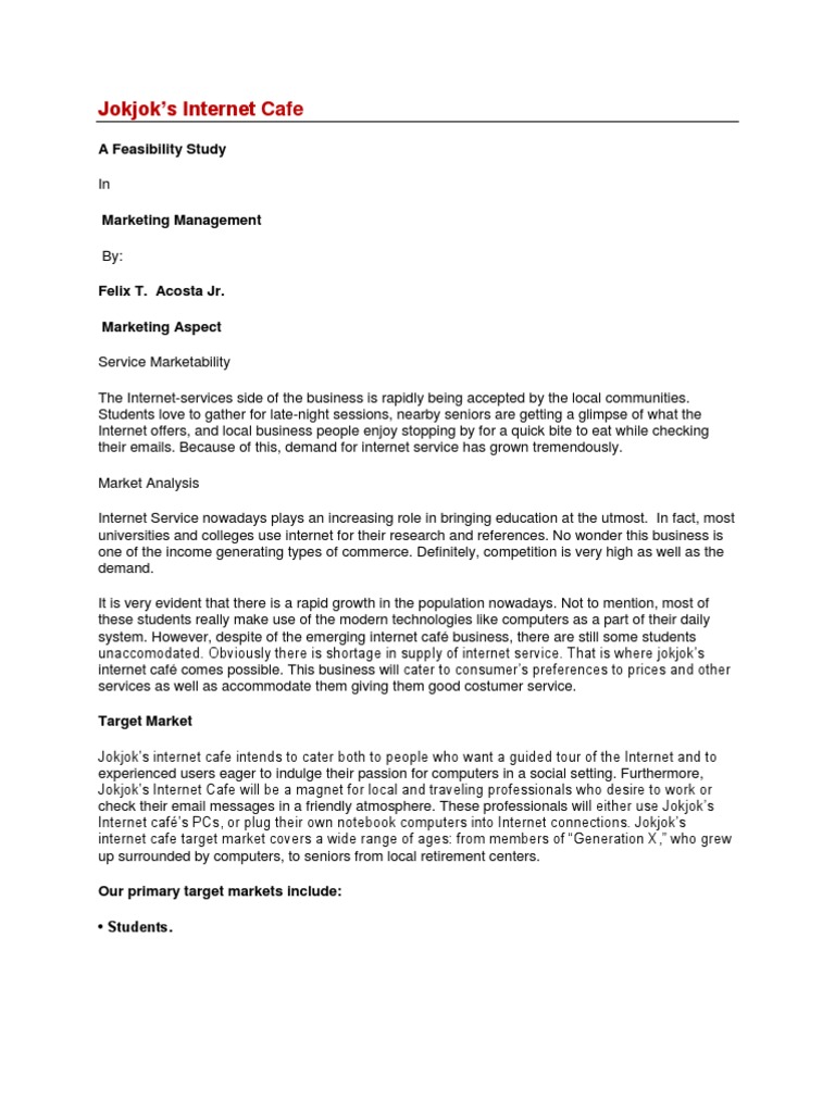 Jokjok Internet Cafe | PDF | Expense | Internet