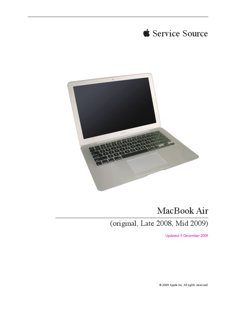 Apple MacBook Air Service Manual | PDF | Macintosh | Airport