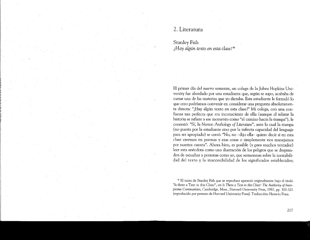 Stanley Fish | PDF