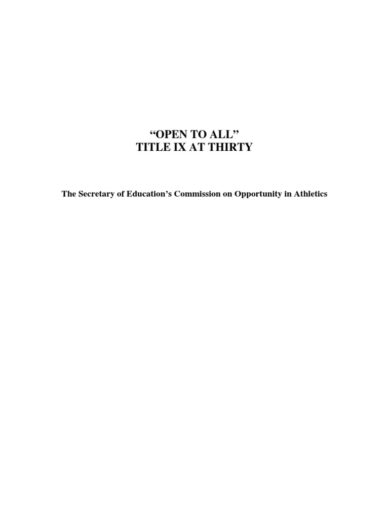 Description: Tags: Title9report | PDF | Title Ix | United States Courts ...
