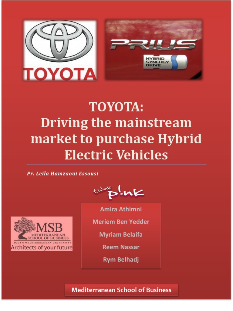Toyota Hybrid Download Free Pdf Toyota Hybrid Electric Vehicle