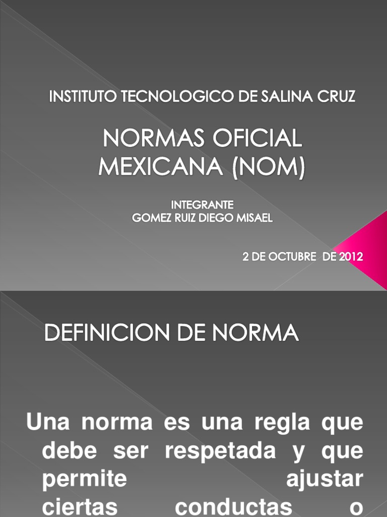Normas en Mexico | PDF | Salud y bienestar | Medicina