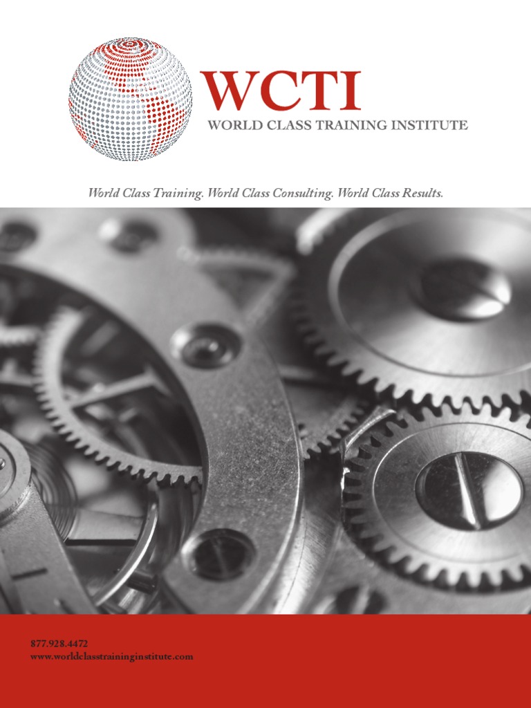 World Class Training. World Class Consulting. World Class Results | PDF ...