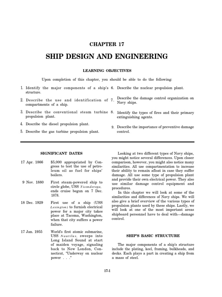 Ship Design & Engineering | PDF | Steam Engine | Internal Combustion Engine