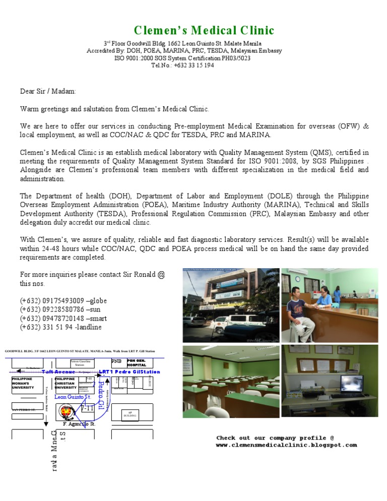 DOH Accredited Clinic | Philippines | Health Care | Free 30-day Trial ...