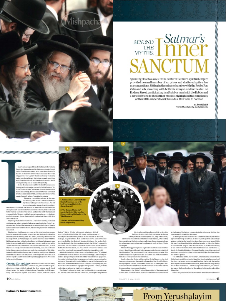 Satmar | PDF | Hasidic Judaism | Jewish Movements