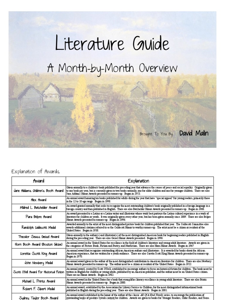 A Parent's Guide To Young Adult Literature | PDF | African American ...