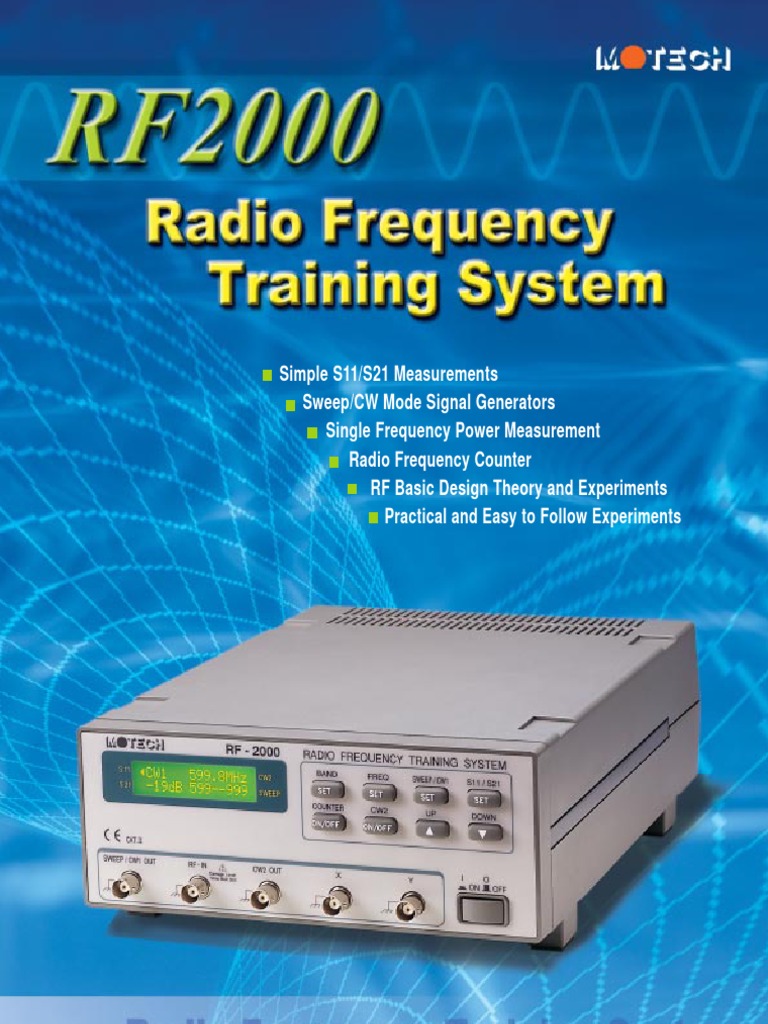 RF 2000 | PDF | Amplifier | Electronic Filter