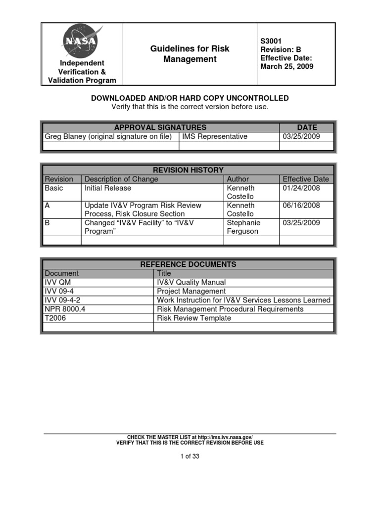 Risk Management | PDF | Risk Management | Risk