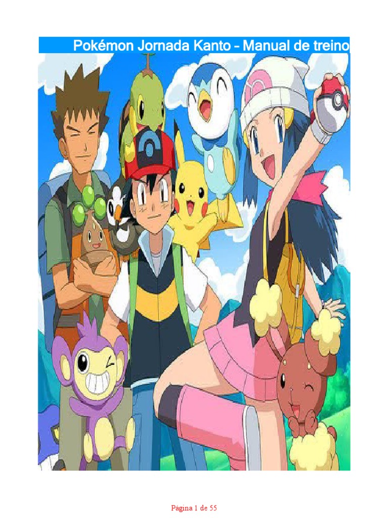 Pokemon RPG Daemon - Manual de Treino | PDF | Relâmpago | Jogos de RPG