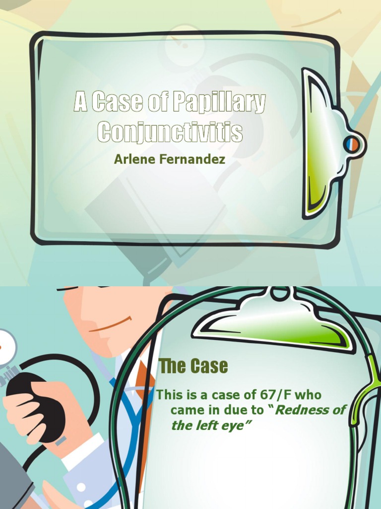 Case of Papillary Conjunctival Reaction | PDF | Immunology | Health ...