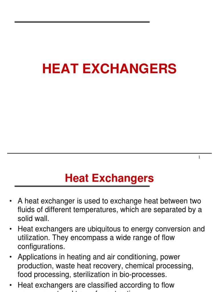 Heat Exchangers | PDF | Heat Exchanger | Engineering Thermodynamics