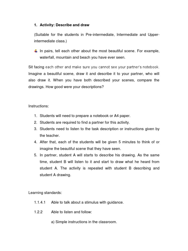 Visual Storytelling for Students | PDF | Foreign Language Studies | Art