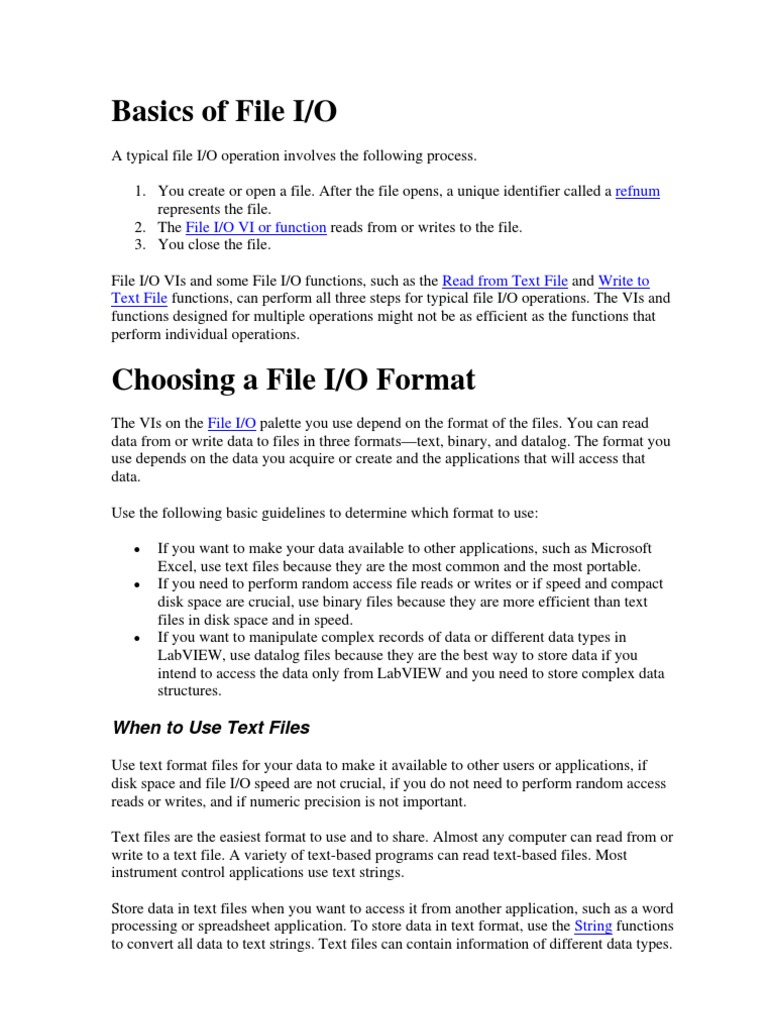 Labview File | Download Free PDF | File Format | Computer File