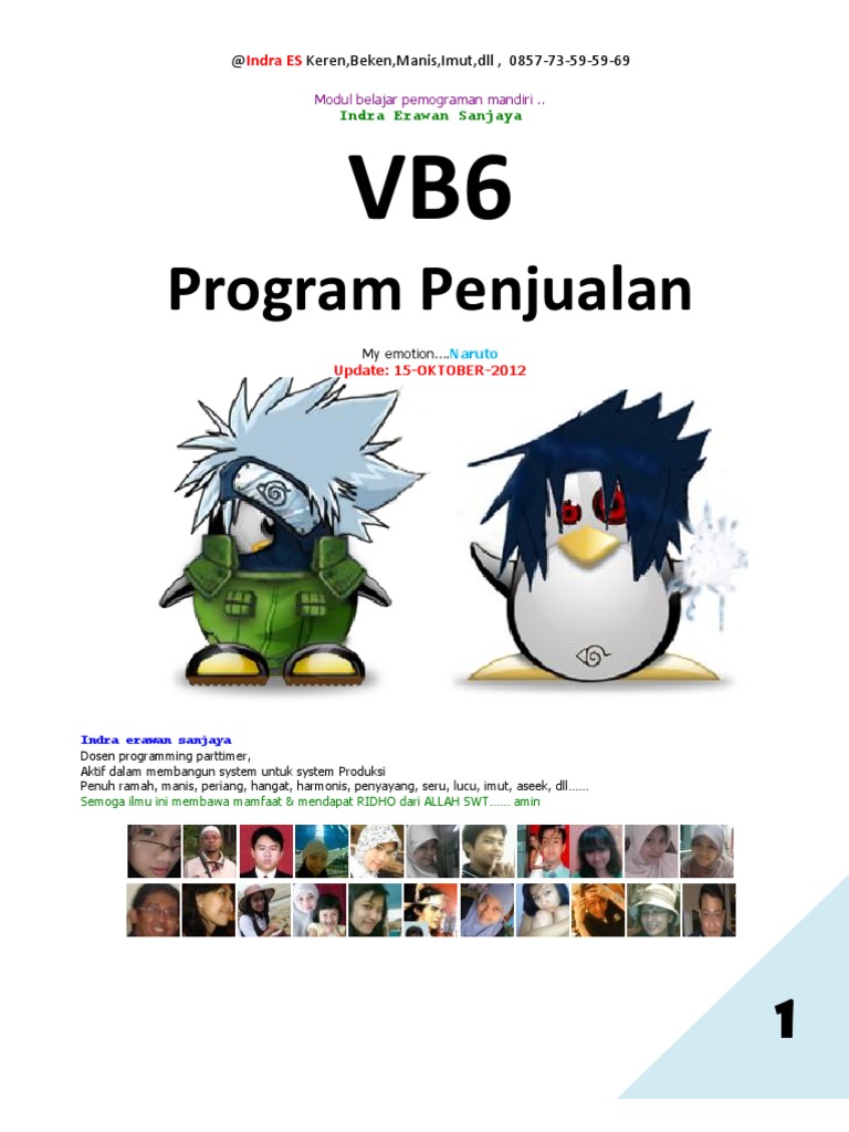 Modul Mandiri Vb6 Indraes Keren Final 17-11-2012 | PDF