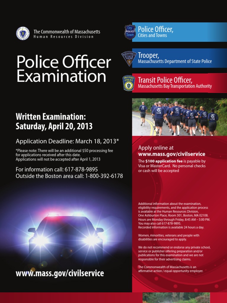 Police Officer Examination | PDF | Test (Assessment) | Police