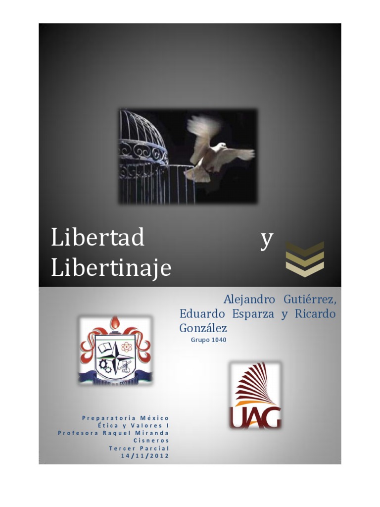 Libertad y Libertinaje | Descargar gratis PDF | Libertad | Moralidad