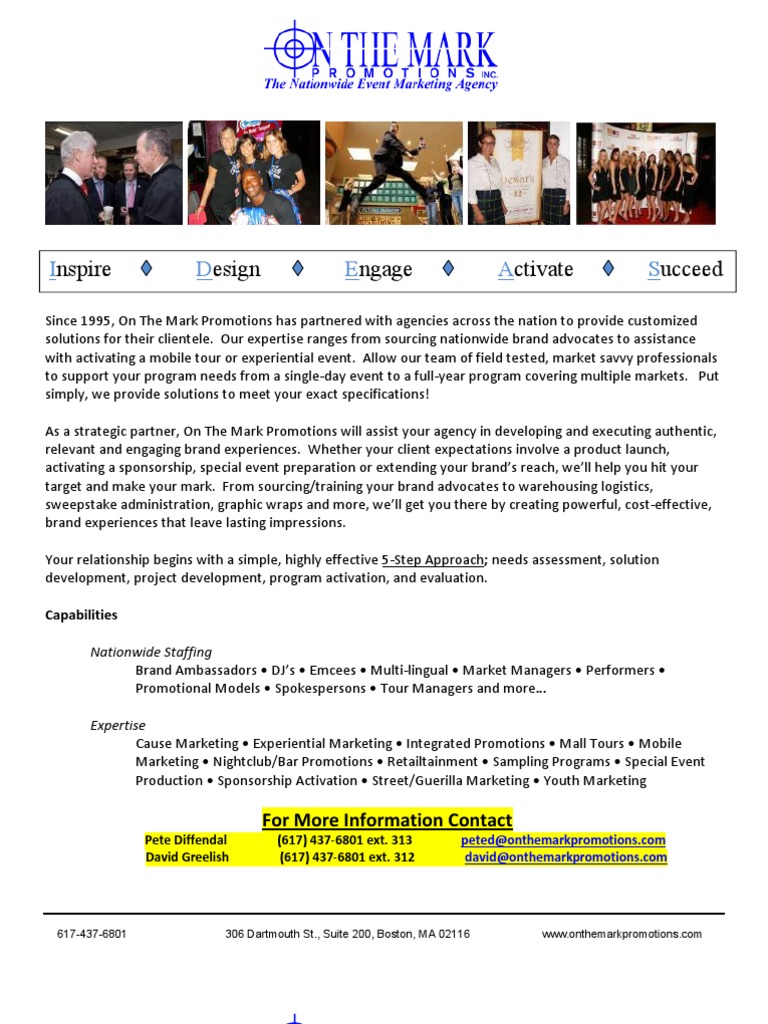 OTMP Executive Summary A | PDF | Brand | Marketing