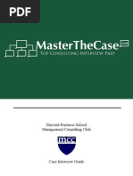 Excellent Case Competition Example - Consultant's Mind PDF | PDF | Business
