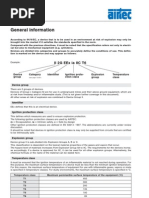 ATEX Rating Chart | Electrical Engineering | Chemistry