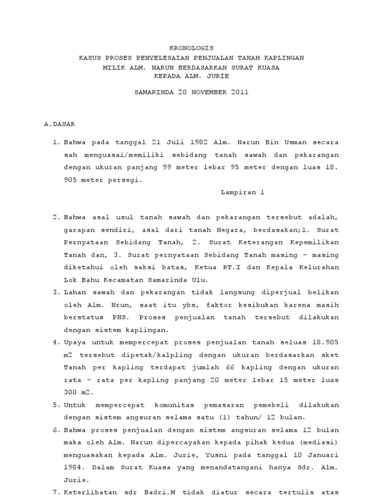 KRONOLOGIS (Narun) | PDF