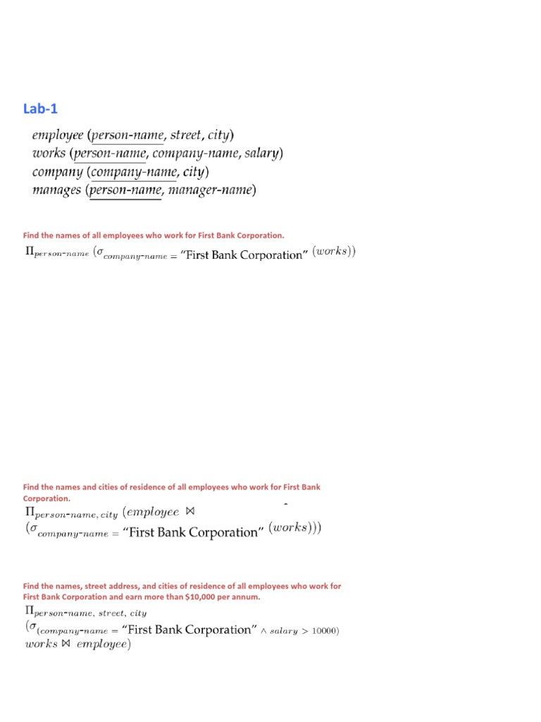 SQL Problems and Solutions | PDF | Data Management | Databases SQL Problems and Solutions | PDF | Data Management | Databases