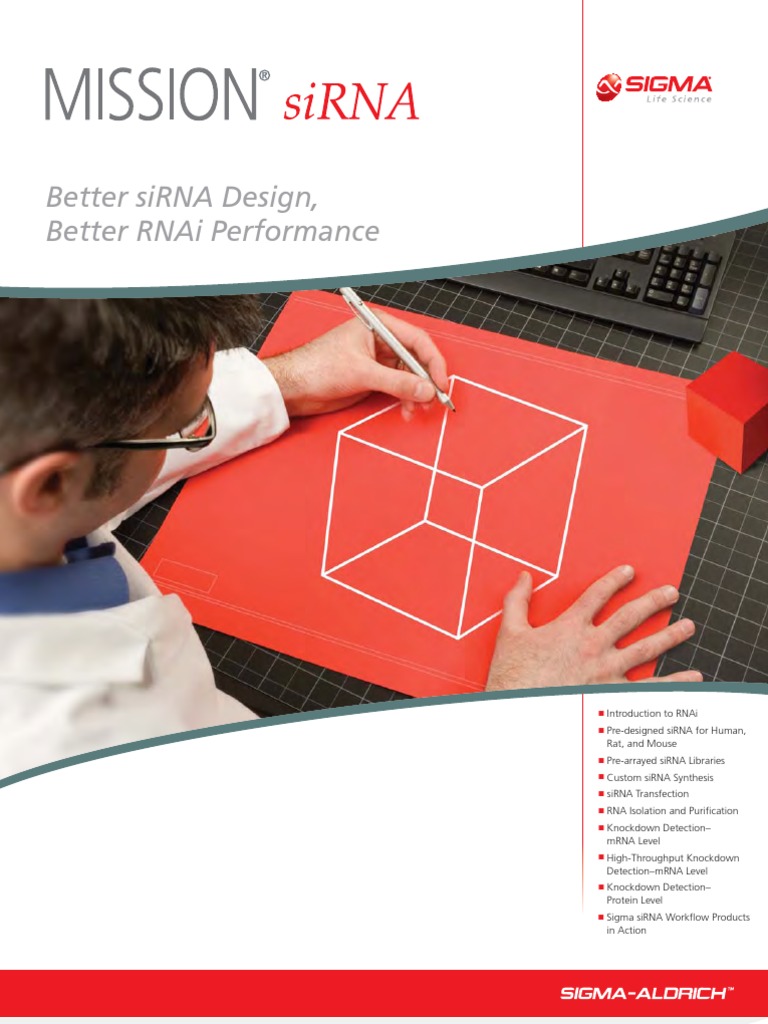 Mission siRNA - Better siRNA Design, Better RNAi Performance | PDF ...