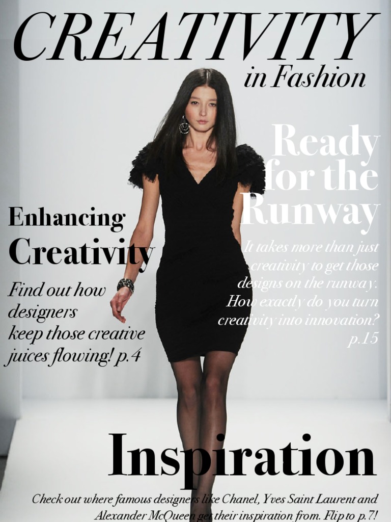 Creativity in Fashion Design Insights | PDF | Fashion | Fashion Design