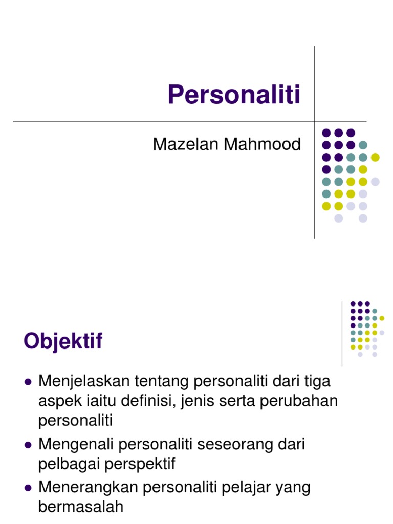 Personaliti | PDF
