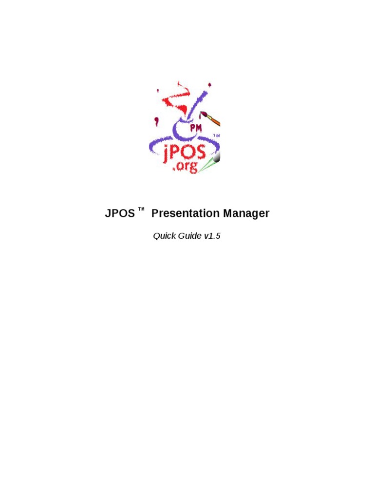 Jpos Presentation Manager | PDF | Xml | Java Server Pages