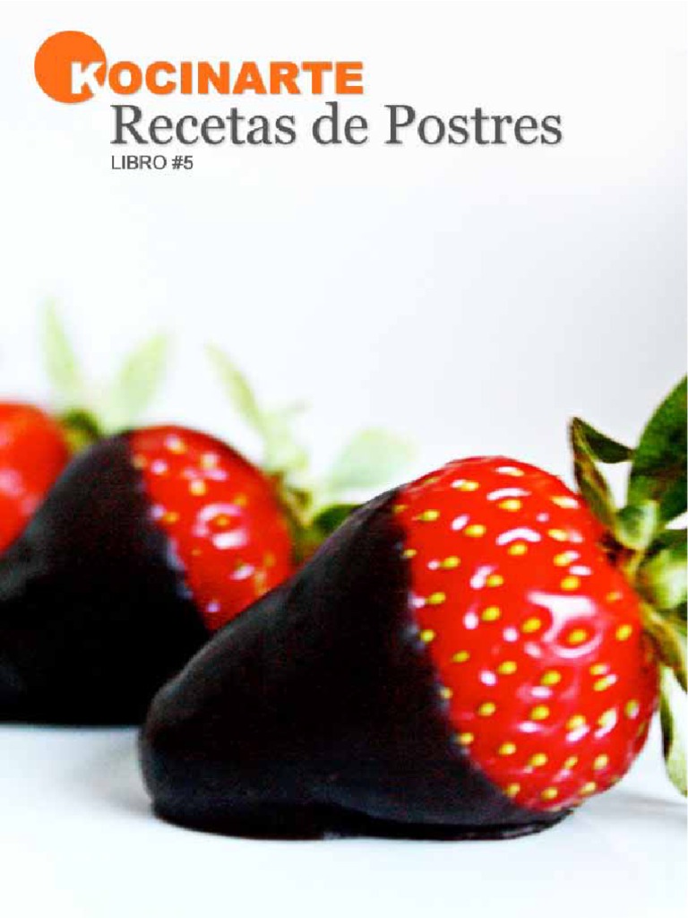Libro de Recetas de Postres | PDF | Postres | Crema