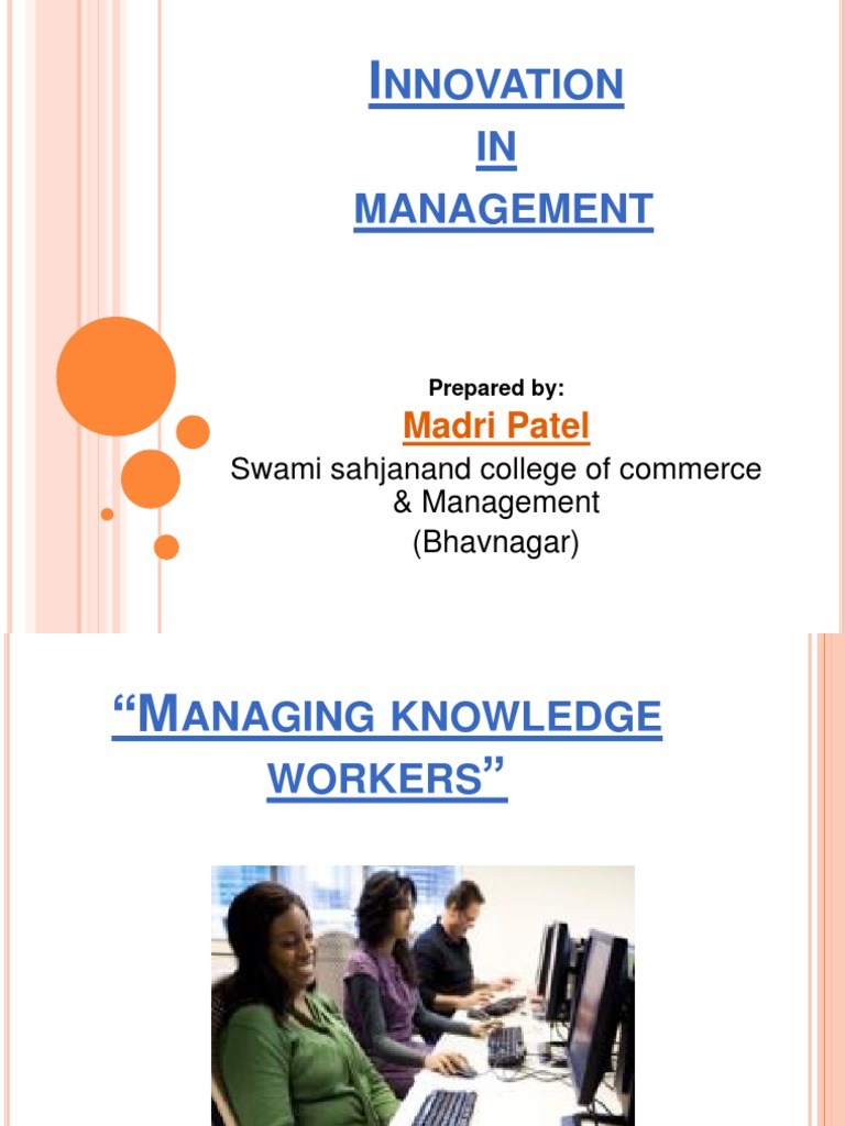 Managing Knowledge Worker | PDF | Knowledge | Emergence