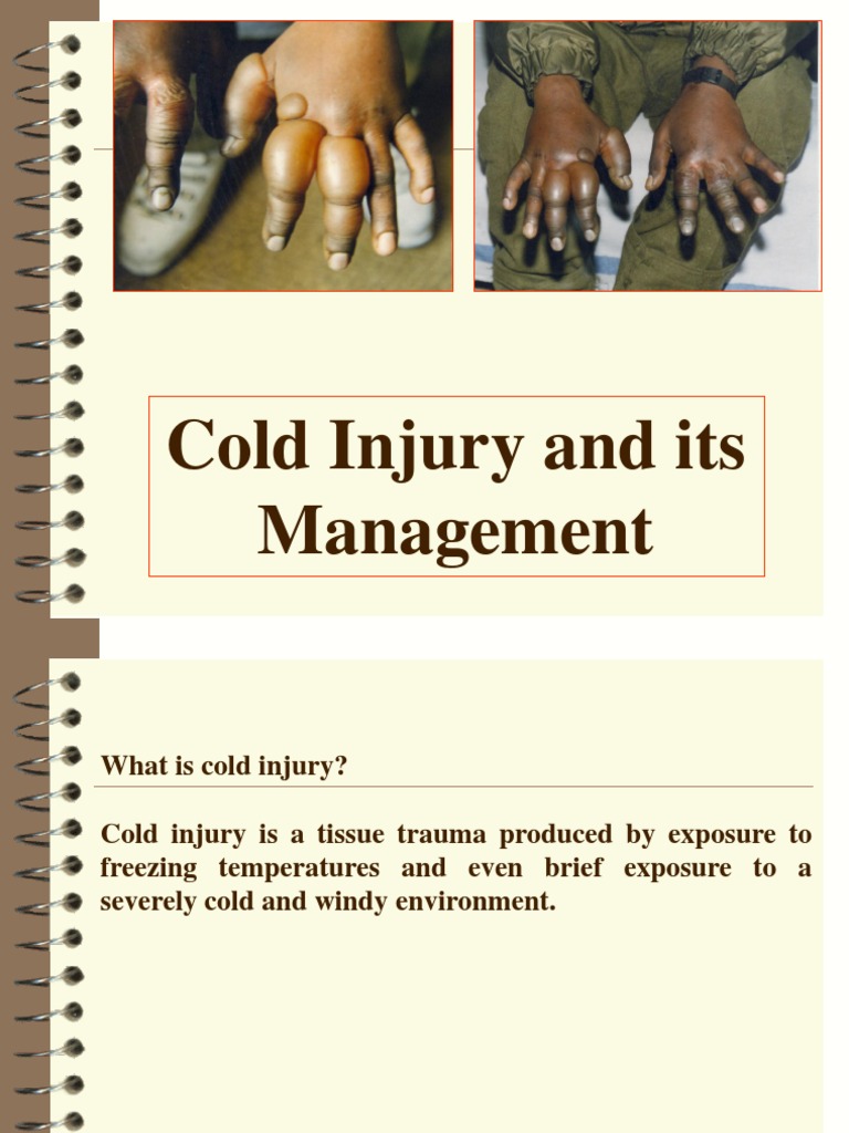 Cold Injury | PDF | Hypothermia | Medical Specialties