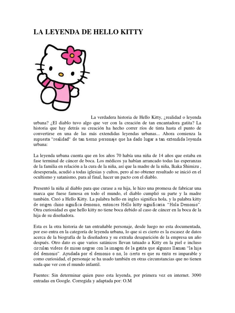 La Leyenda de Hello Kitty | PDF